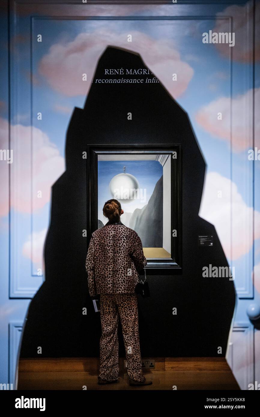London, UK. 27th Feb, 2025. La reconnaissance infinie by René Magritte ...