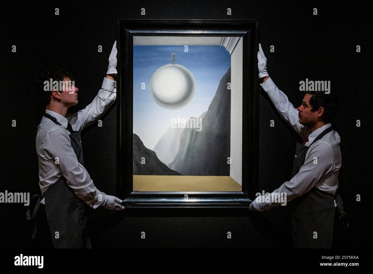 London, UK. 27th Feb, 2025. La reconnaissance infinie by René Magritte ...