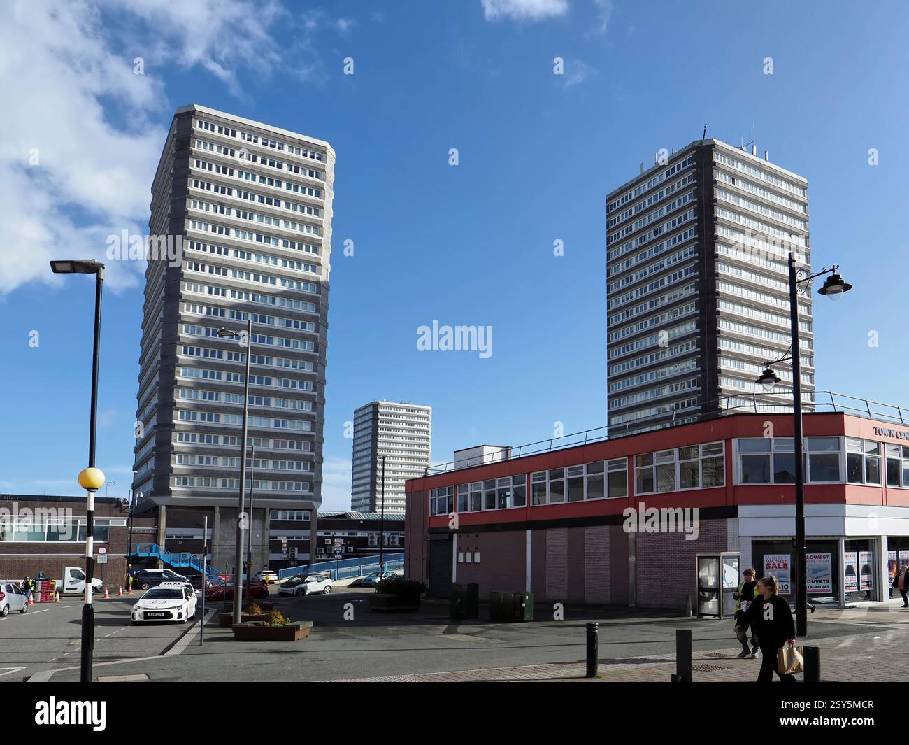 urban living in high rise city centre tower block flats. Sunderland ...