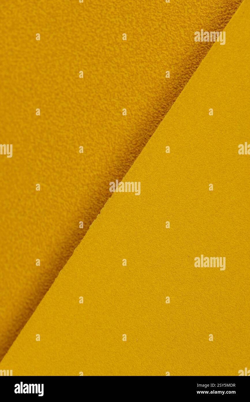 yellow sandpaper for processing wood or metal, sandpaper for polishing ...