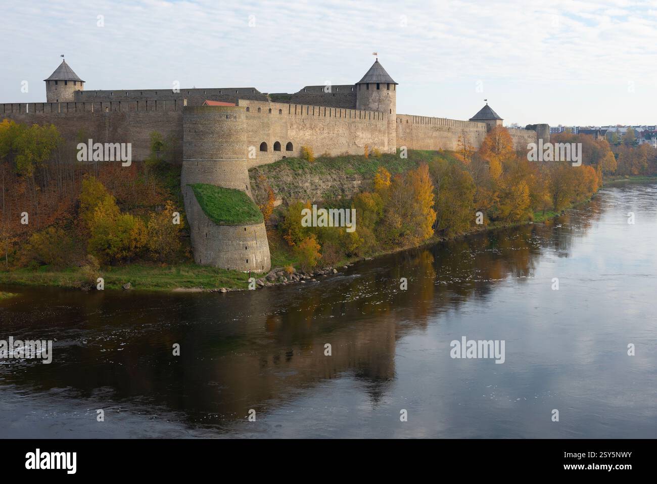 Ivangorod medieval fortress on hi-res stock photography and images - Alamy