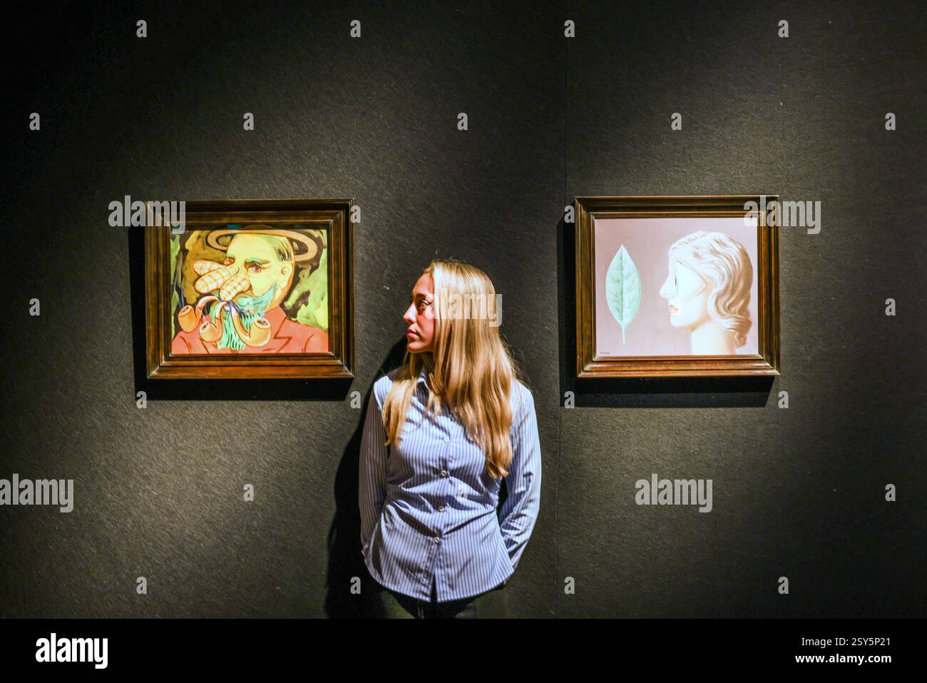 Christies, London 17 February 2025 RENÉ MAGRITTE (1898-1967) (L) Le ...
