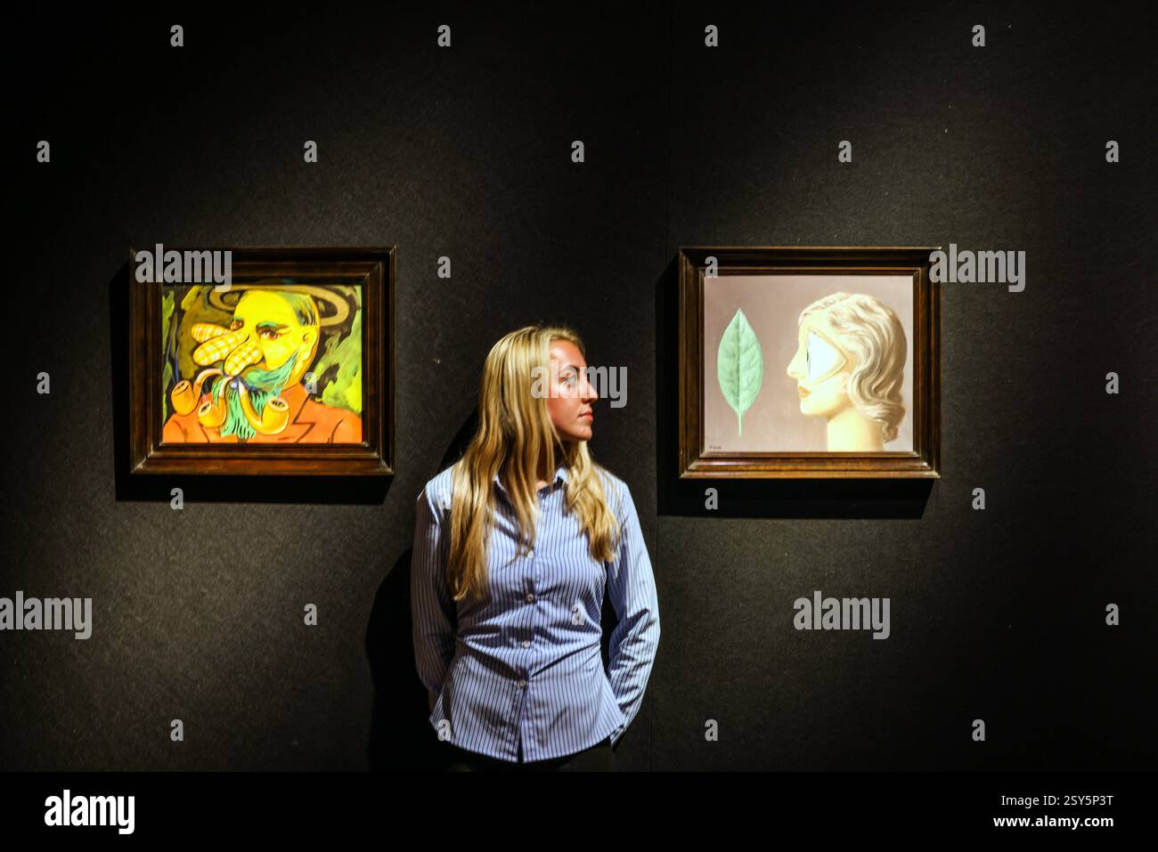 Christies, London 17 February 2025 RENÉ MAGRITTE (1898-1967) (L) Le ...