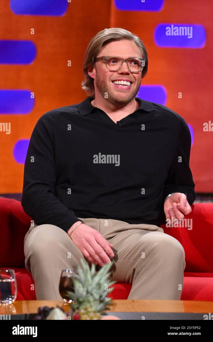 EDITORIAL USE ONLY Rob Beckett during filming for the Graham Norton ...