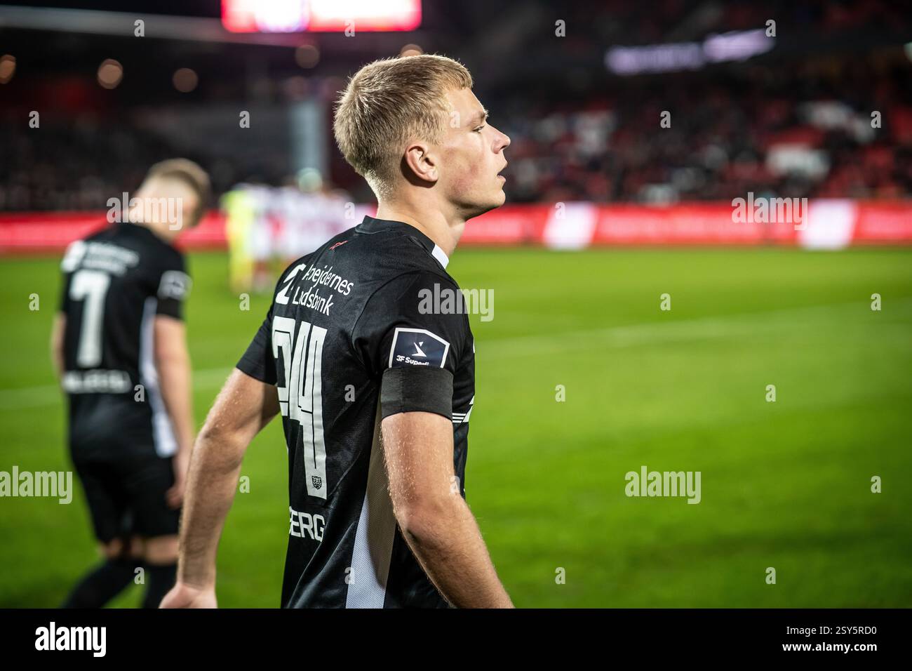 Aalborg, Denmark. 26th Feb, 2025. Lucas Hogsberg (24) of FC ...