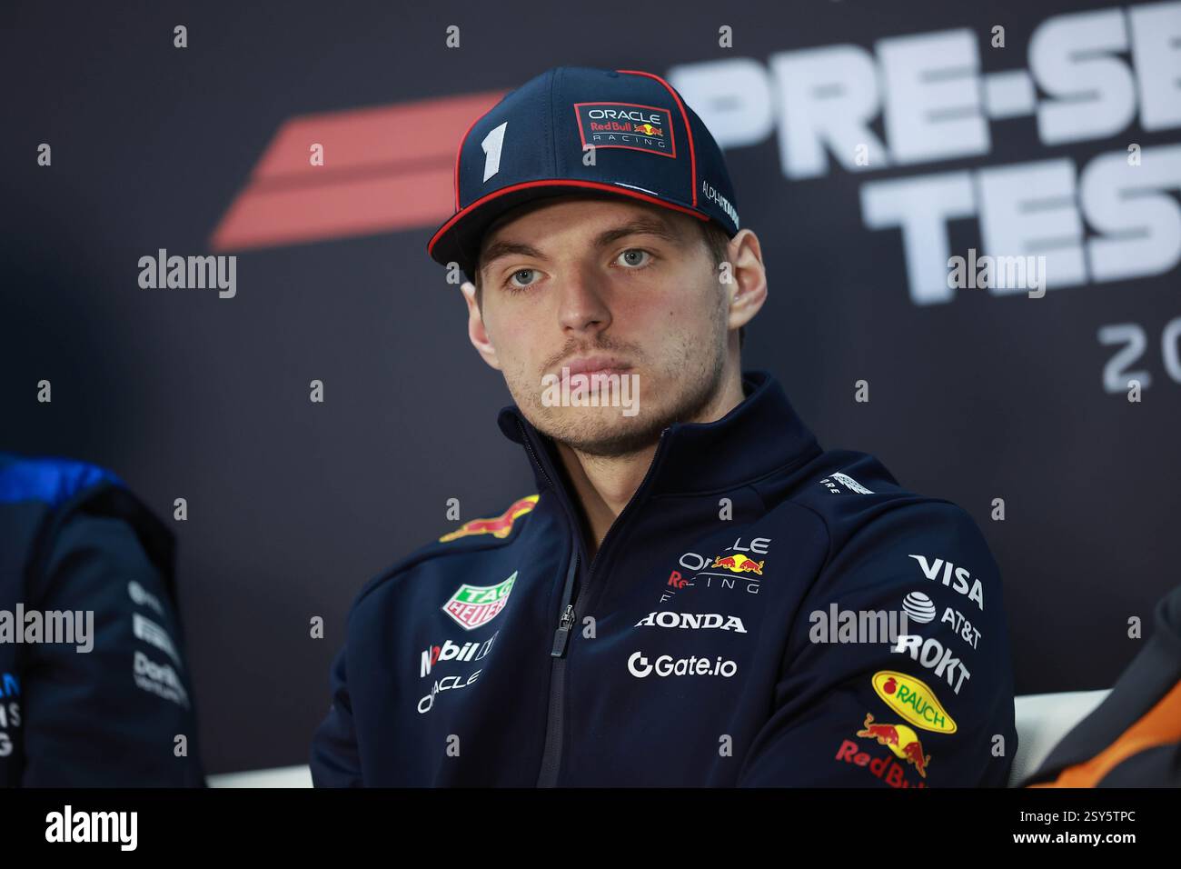 VERSTAPPEN Max (ned), Red Bull Racing RB21, portrait during the Formula ...