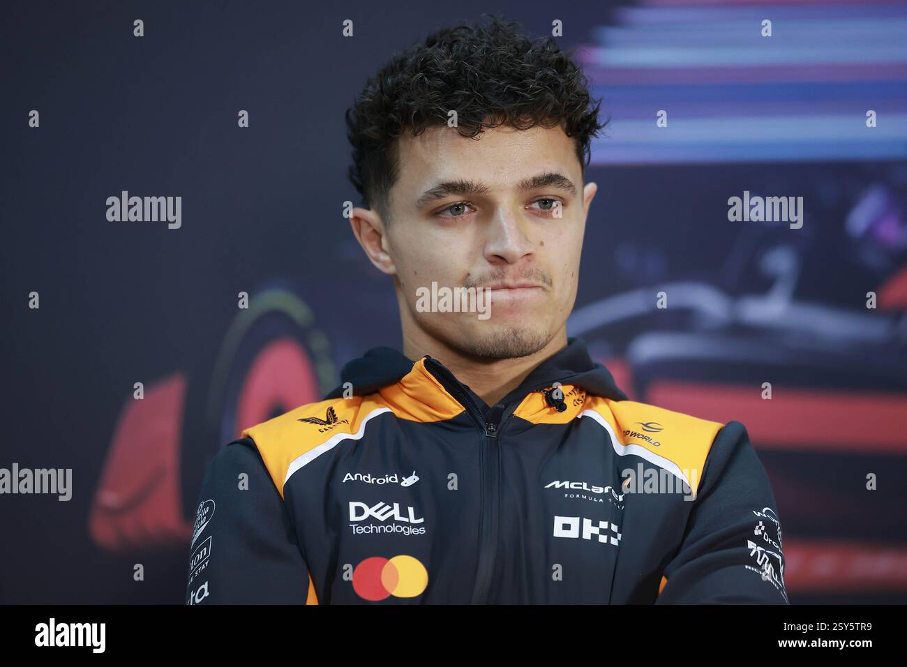 NORRIS Lando (gbr), McLaren F1 Team MCL39, portrait during the Formula 1 Aramco pre-season ...