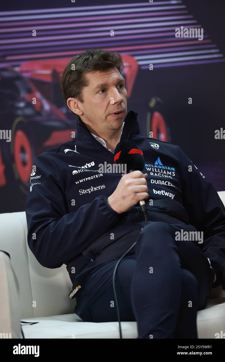 VOWLES James, Team Principal of Williams Racing, portrait during the ...