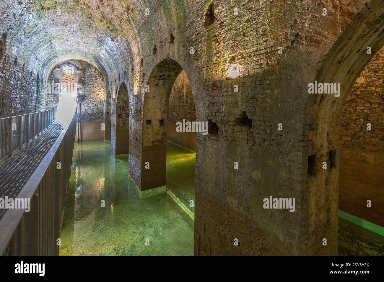 The 16th-century Cistern of Monte San Savino Stock Photo - Alamy
