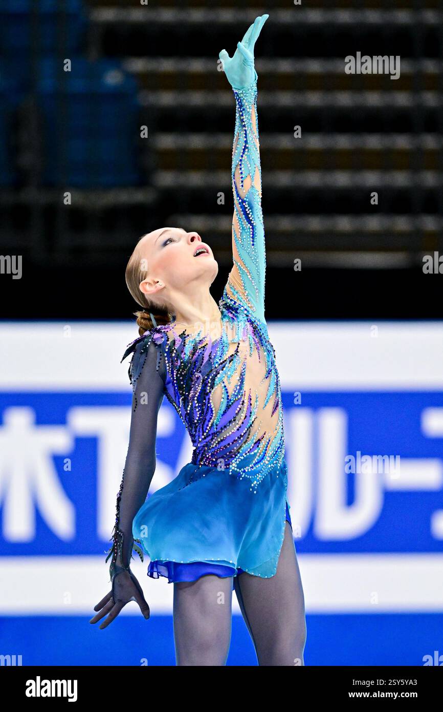 Alice SMITH (GBR), during Junior Women Short Program, at the ISU World ...