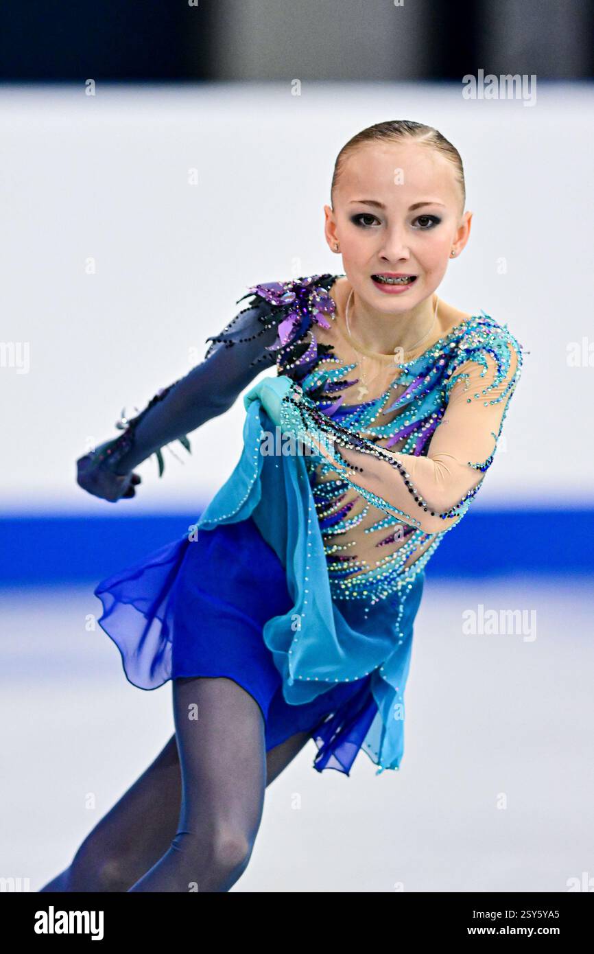 Alice SMITH (GBR), during Junior Women Short Program, at the ISU World ...