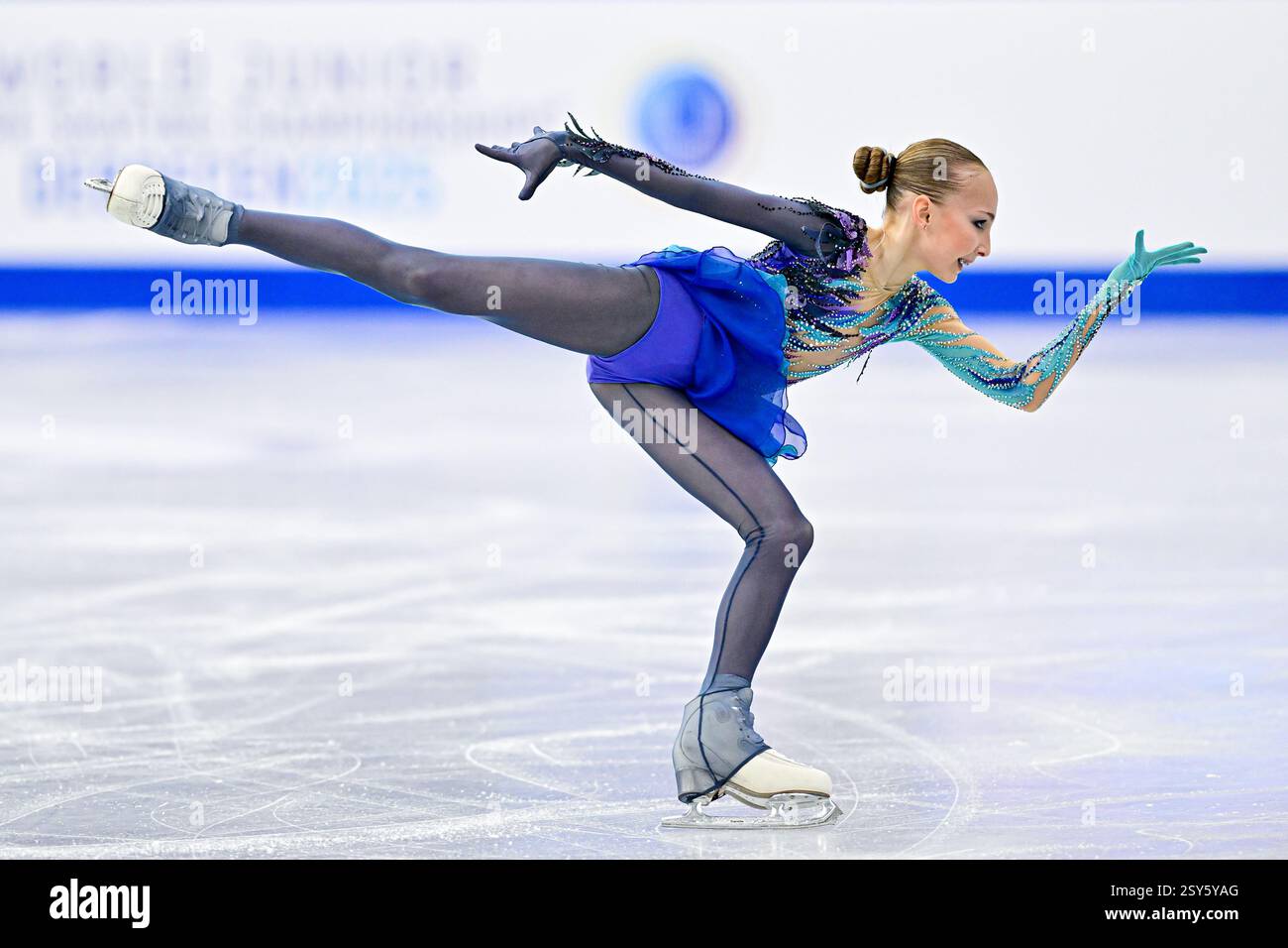 Alice SMITH (GBR), during Junior Women Short Program, at the ISU World ...