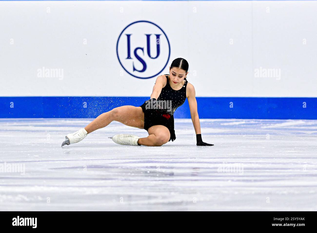 Ariadna GUPTA ESPADA (ESP), during Junior Women Short Program, at the ...