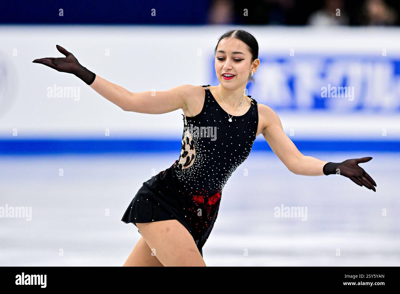 Ariadna GUPTA ESPADA (ESP), during Junior Women Short Program, at the ...