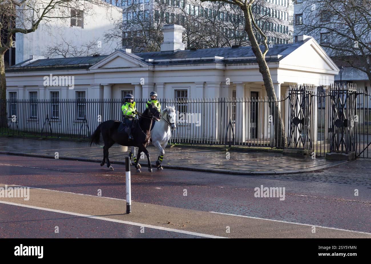 London, United Kingdoms, January 16 2023 London Metropolitan Police on ...