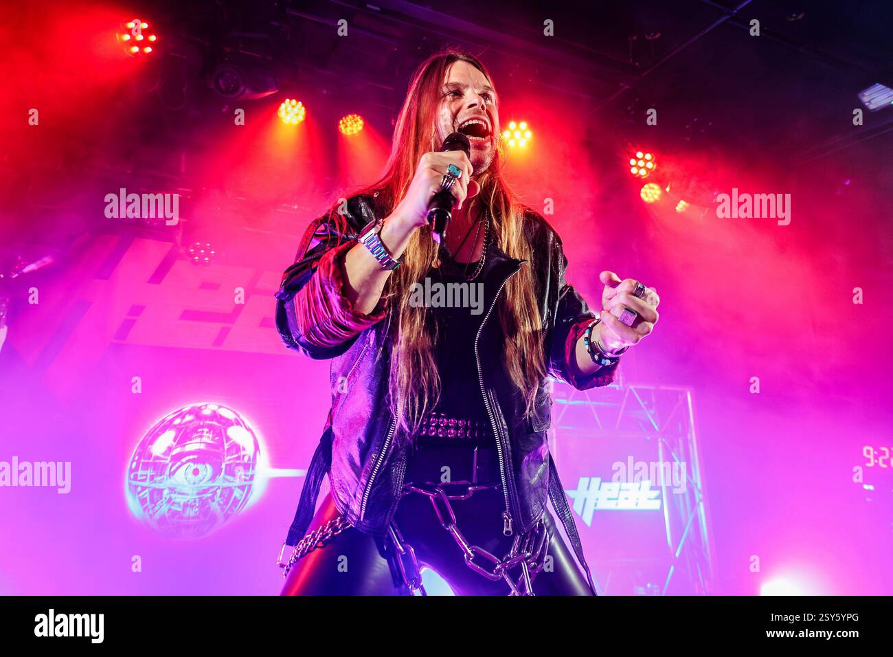 Oslo, Norway. 26th Feb, 2025. The Swedish hard rock band H.E.A.T ...