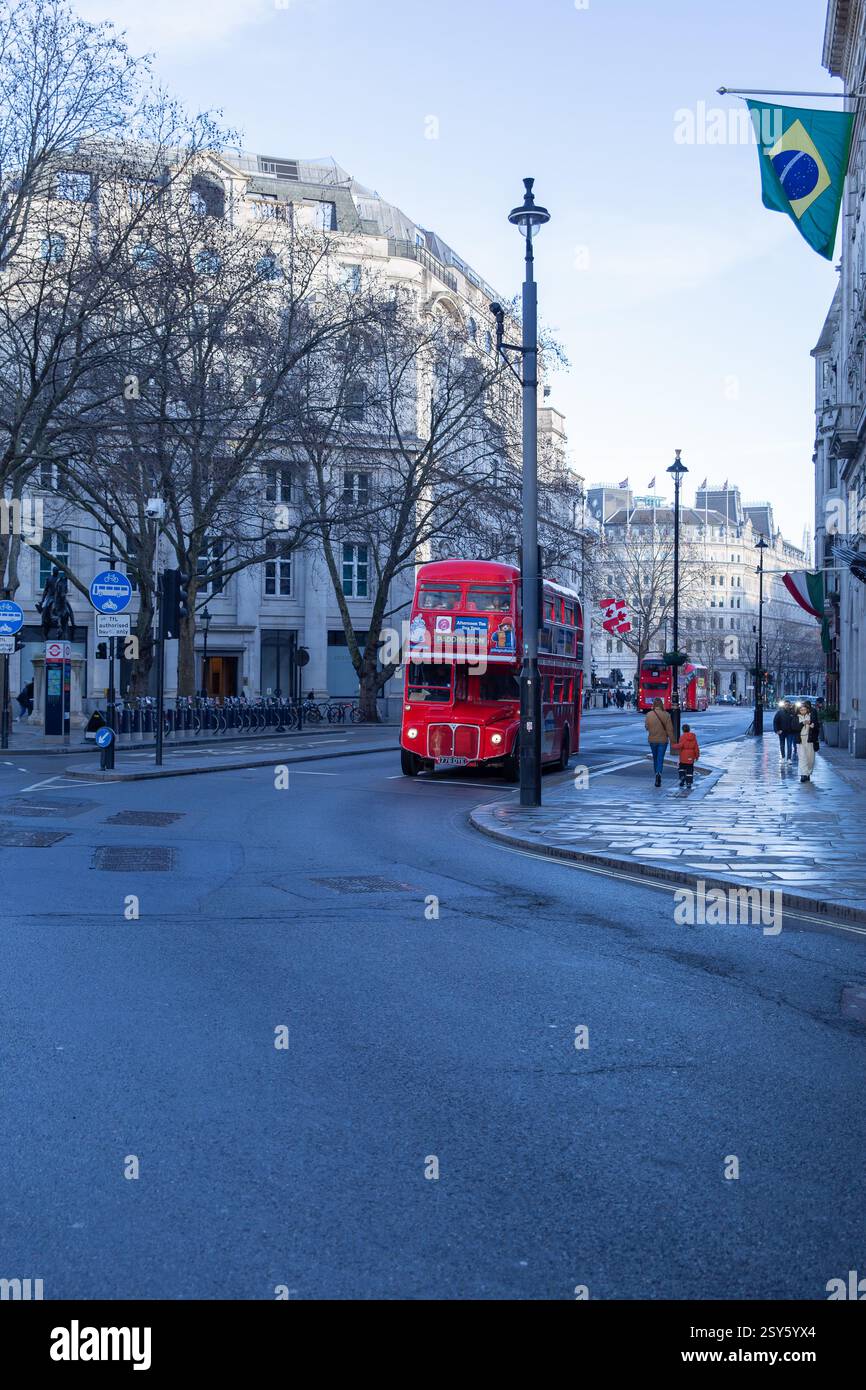 A double-decker bus or double-deck bus is a bus that has two storeys or ...