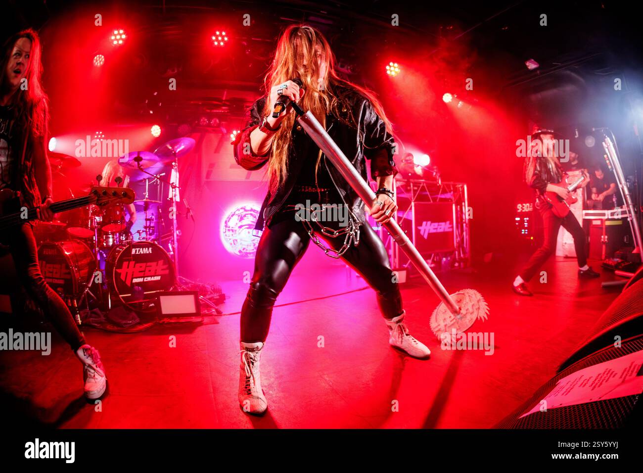 Oslo, Norway. 26th Feb, 2025. The Swedish hard rock band H.E.A.T ...