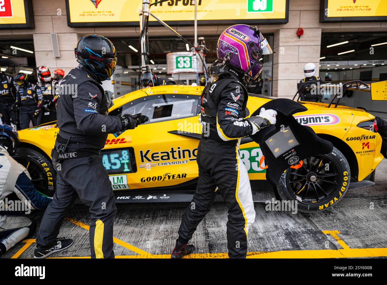 KEATING Ben (usa), TF Sport, Chevrolet Corvette Z06 GT3.R #33, LM GT3 ...