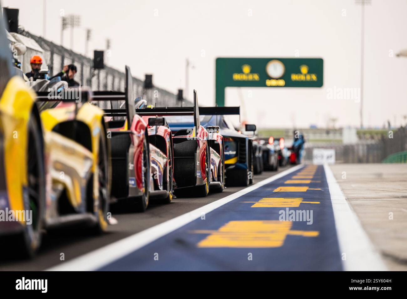Pitlane, pit exit during the, Qatar. , . FIA World Endurance ...