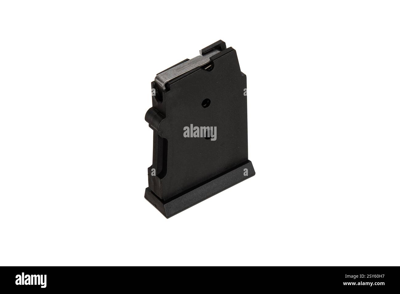 Black .22 LR magazine, used to hold and feed .22 caliber long rifle ...