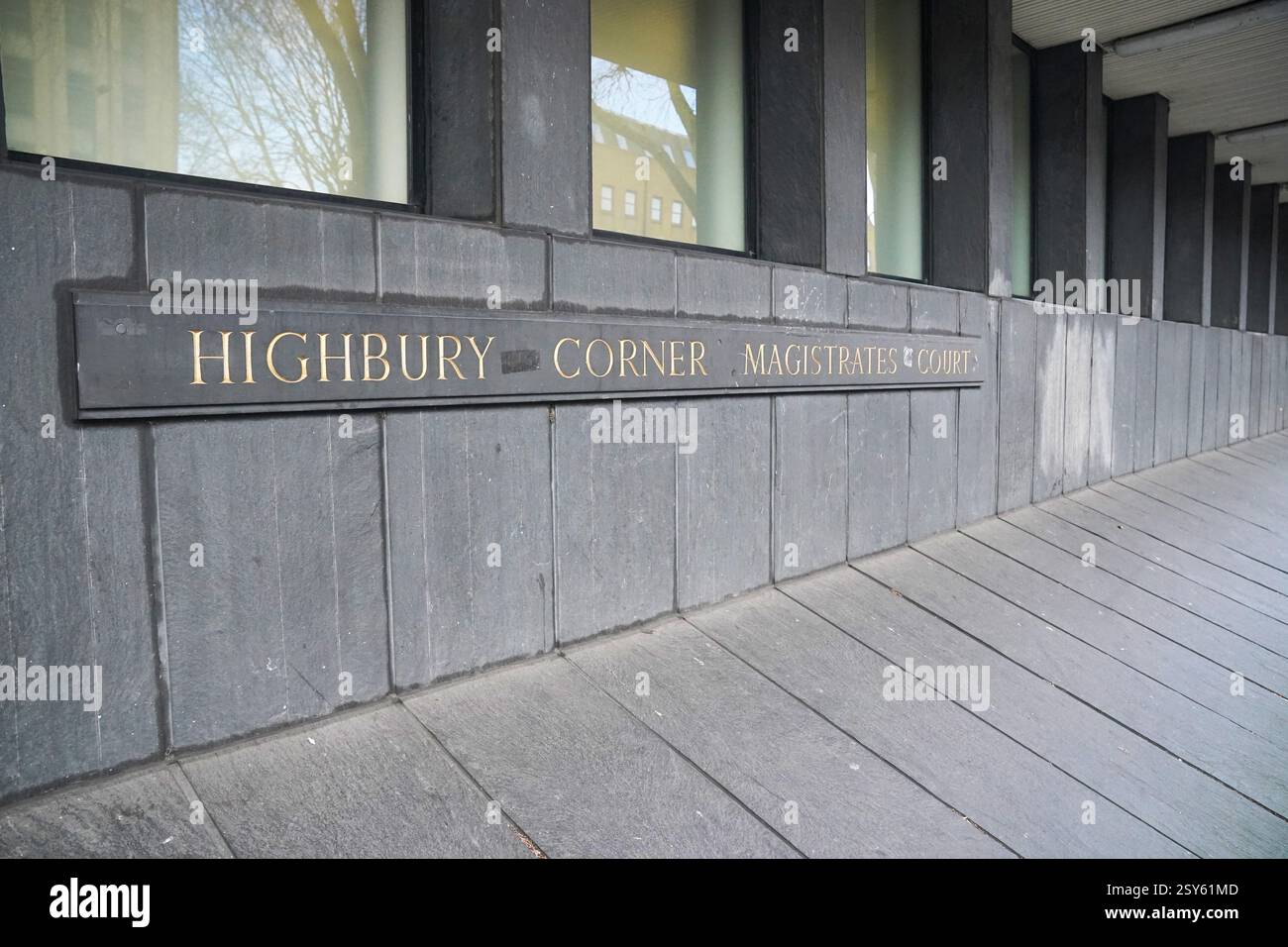 Highbury Corner Magistrates' Court, north London. Picture date ...