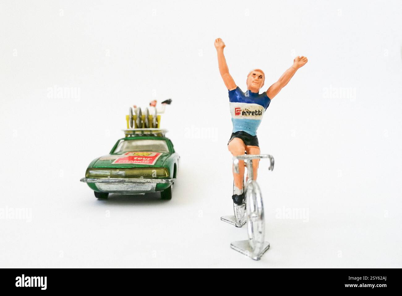 70's Model Cyclists Stock Photo - Alamy