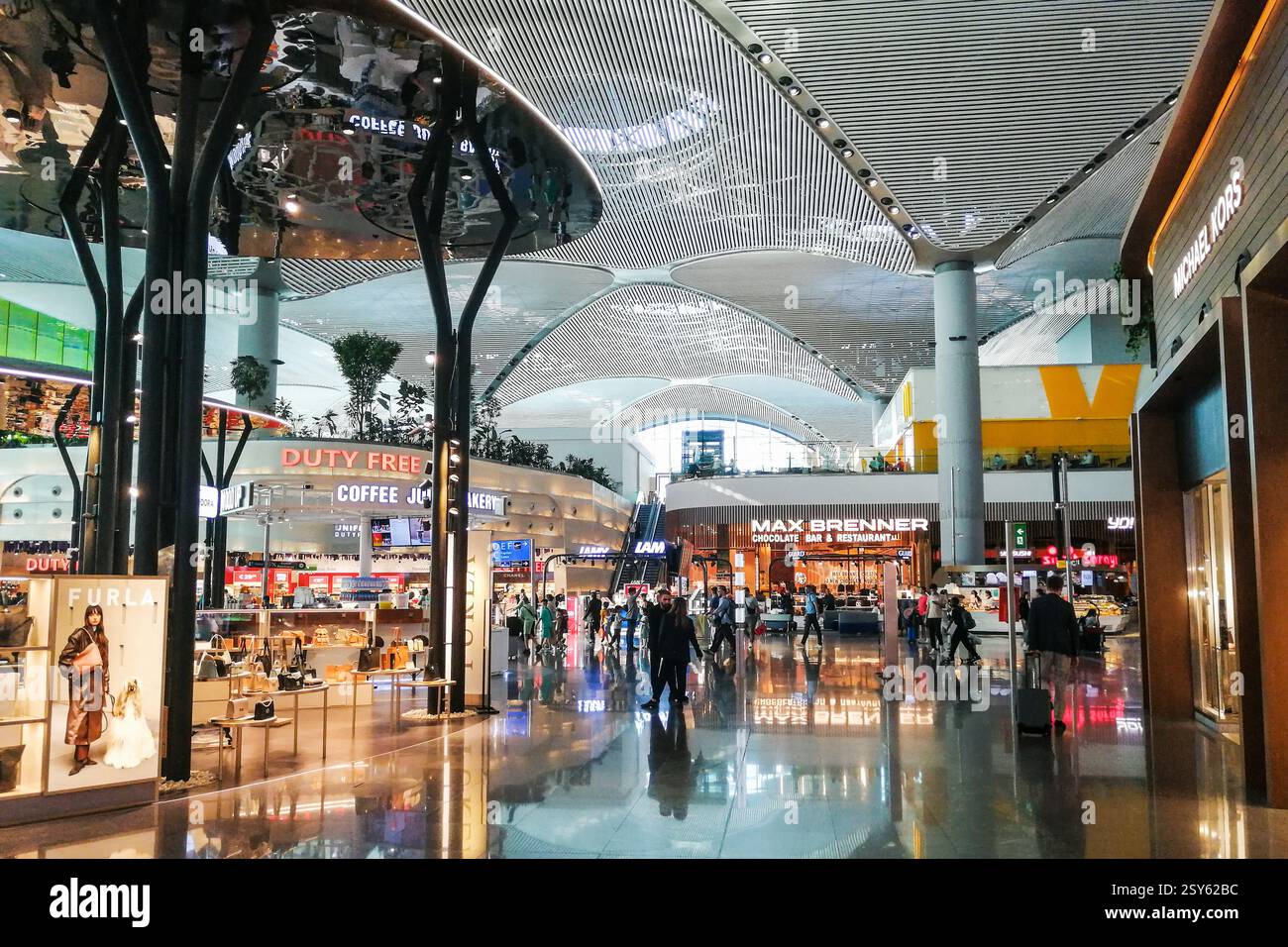 Turkey. Istanbul. Ataturk airport Stock Photo - Alamy