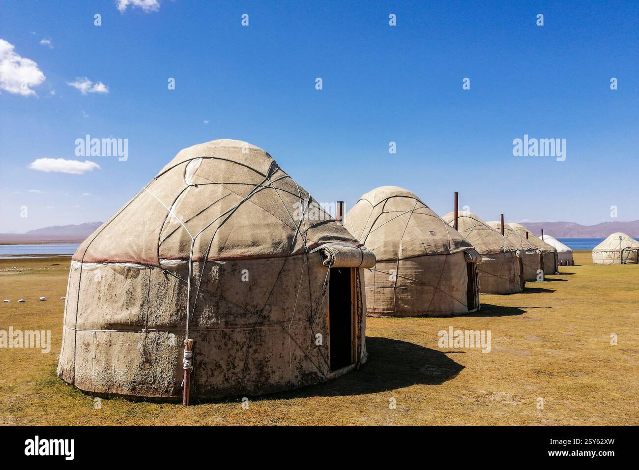 Kyrgyzstan. Son-Kul lake Stock Photo - Alamy