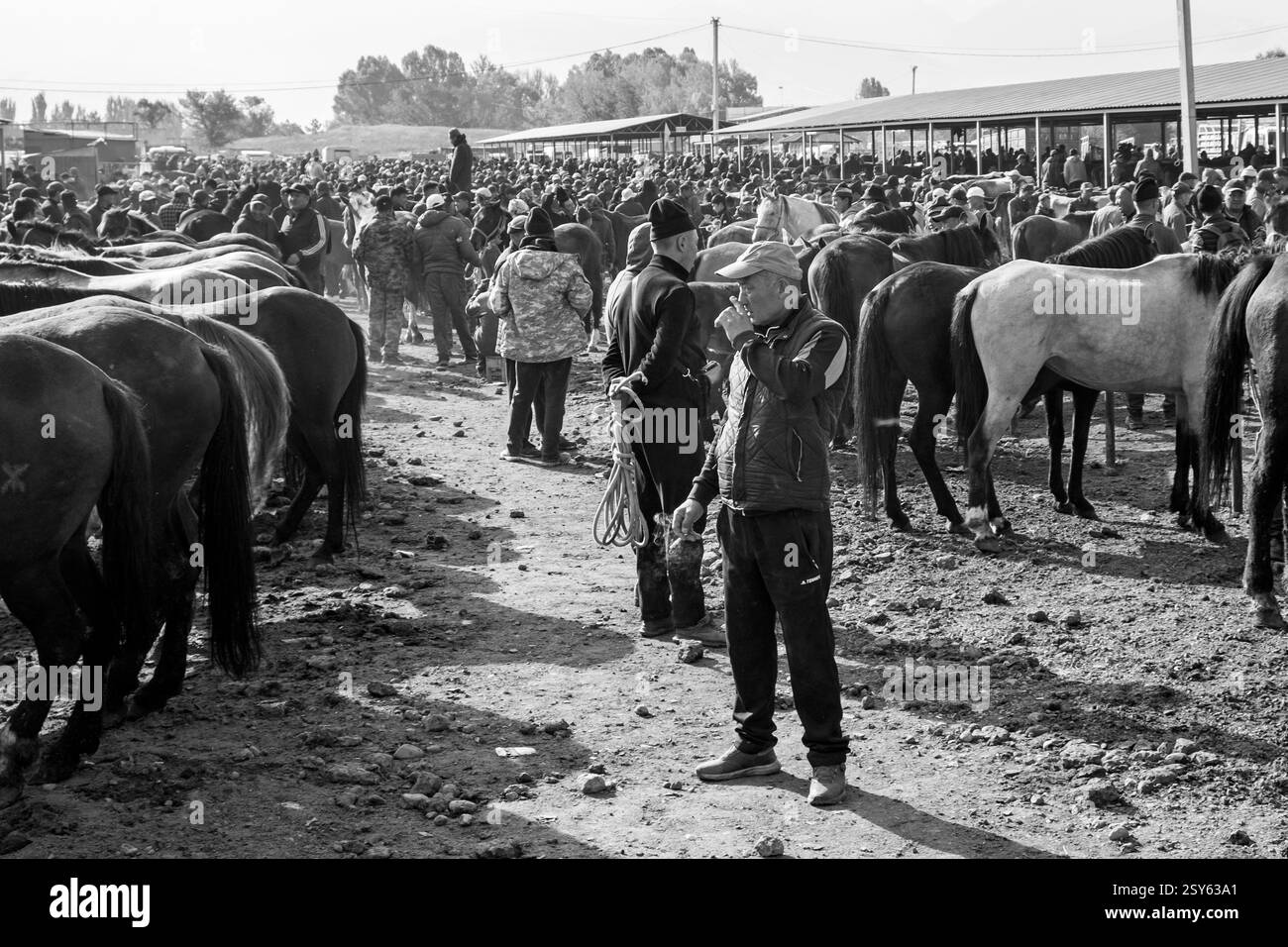Kyrgyzstan history Black and White Stock Photos & Images - Alamy