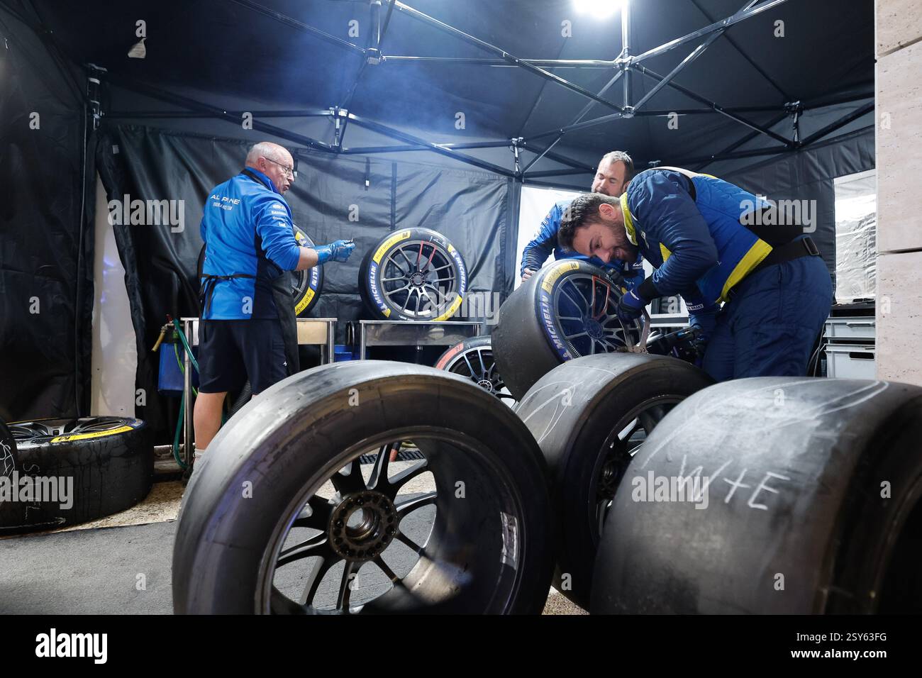 michelin engineer, portrait, during the, Qatar. , . FIA World Endurance ...