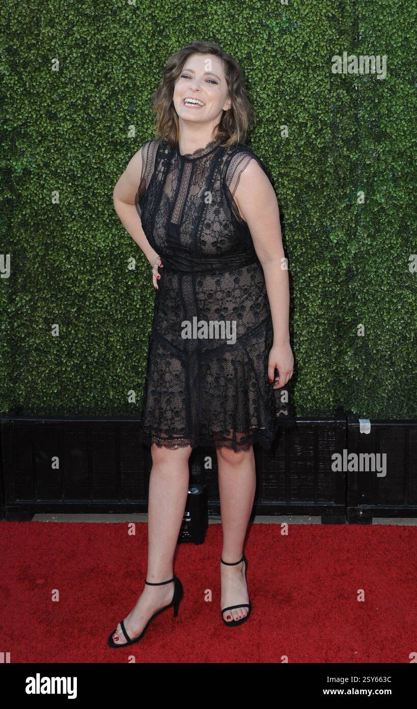 Rachel Bloom arriving at the CBS, CW, Showtime Summer TCA Party at the ...