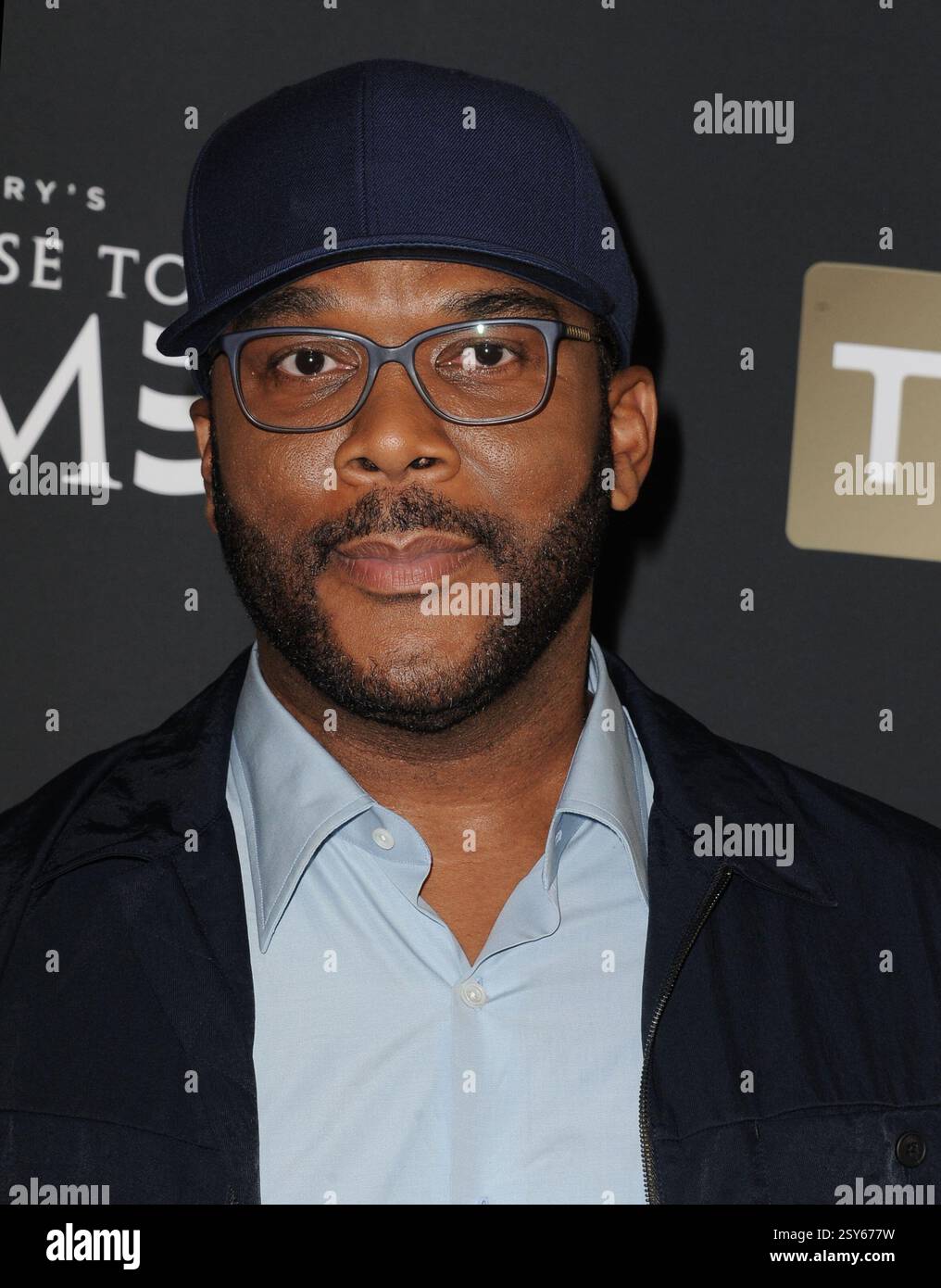 Tyler Perry arriving at a screening of 'Too Close To Home' at The Paley ...