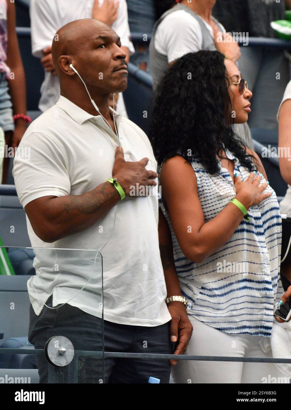 Mike Tyson and his wife Lakiha "Kiki" Spicer appeared at the 2016 ...