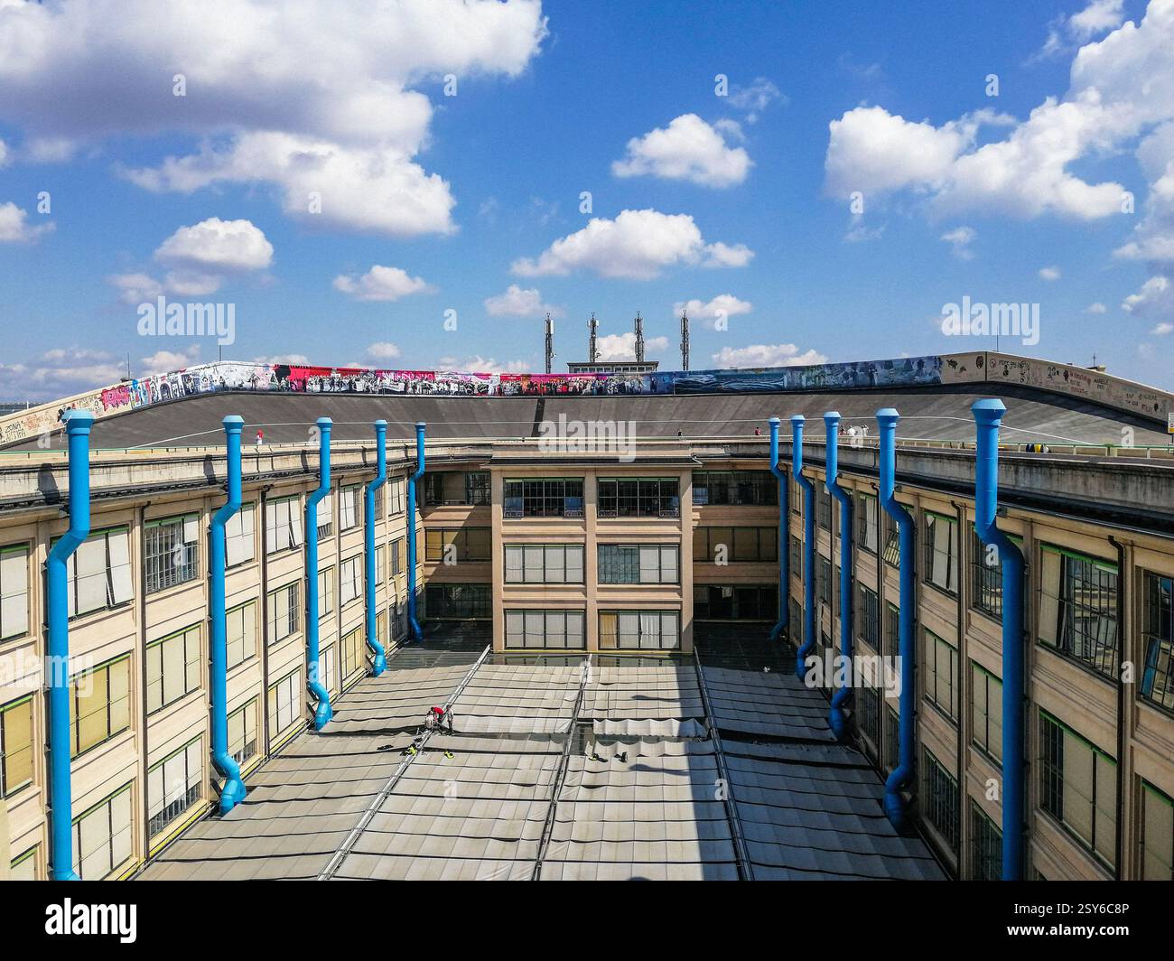 Italy. Turin. Lingotto. Pista 500 Stock Photo - Alamy