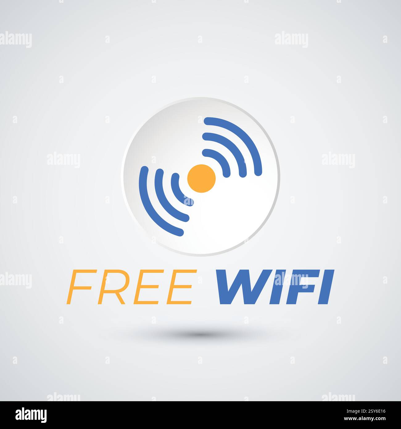 Free Wifi Logo Design Icon Template Stock Vector Image & Art - Alamy