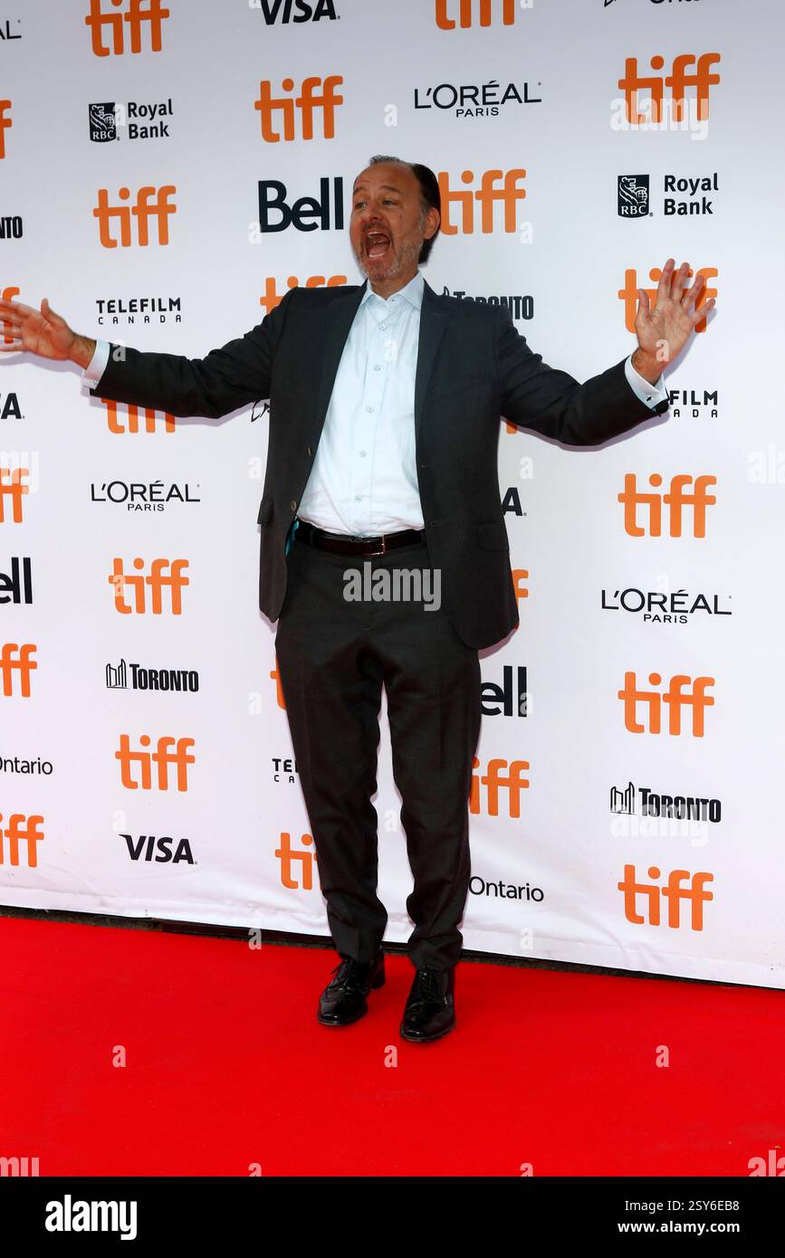 Director Fisher Stevens attends the premiere of Before The Flood during ...