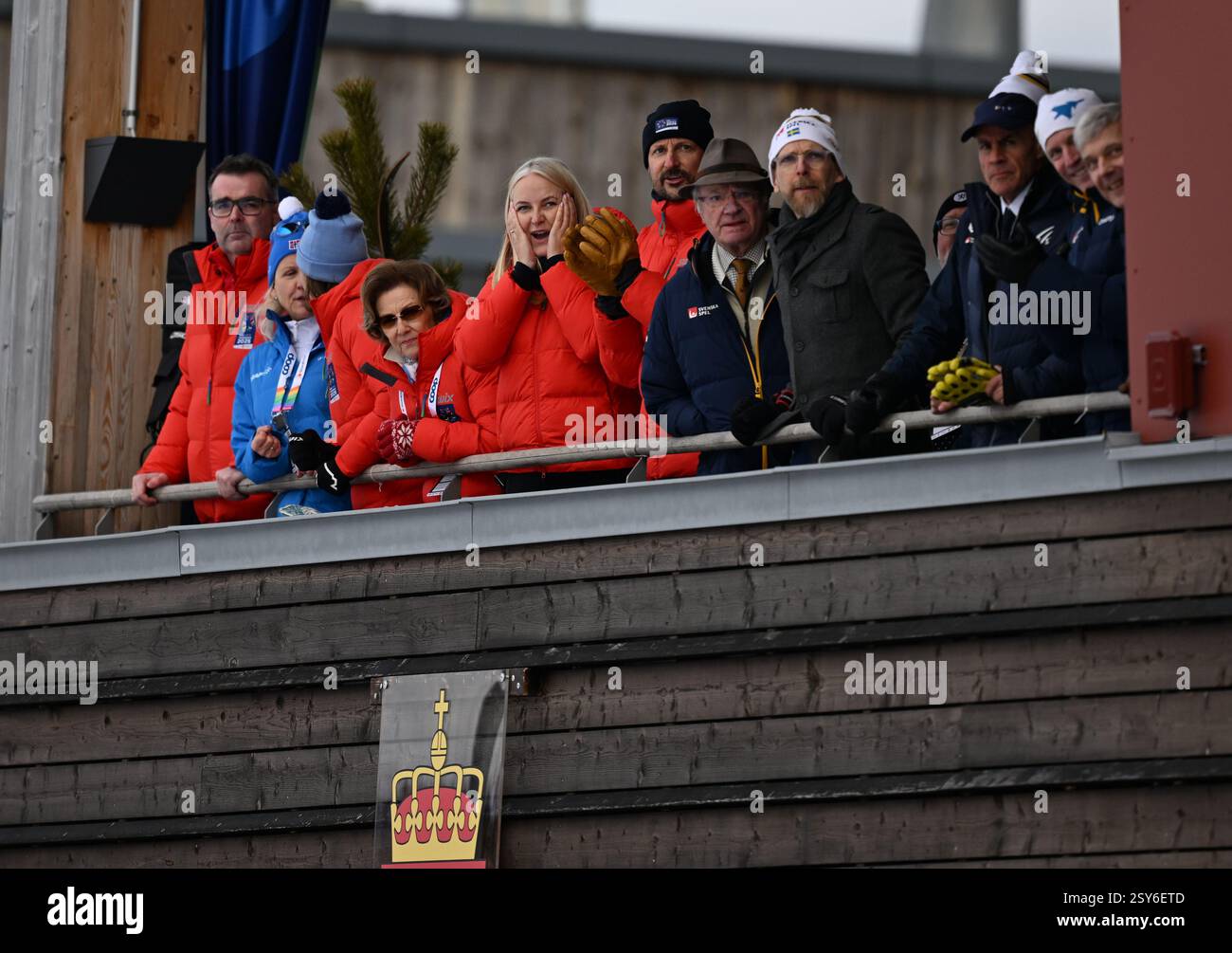 Trondheim, Norway. 27th Feb, 2025. Nordic skiing: World Championships ...