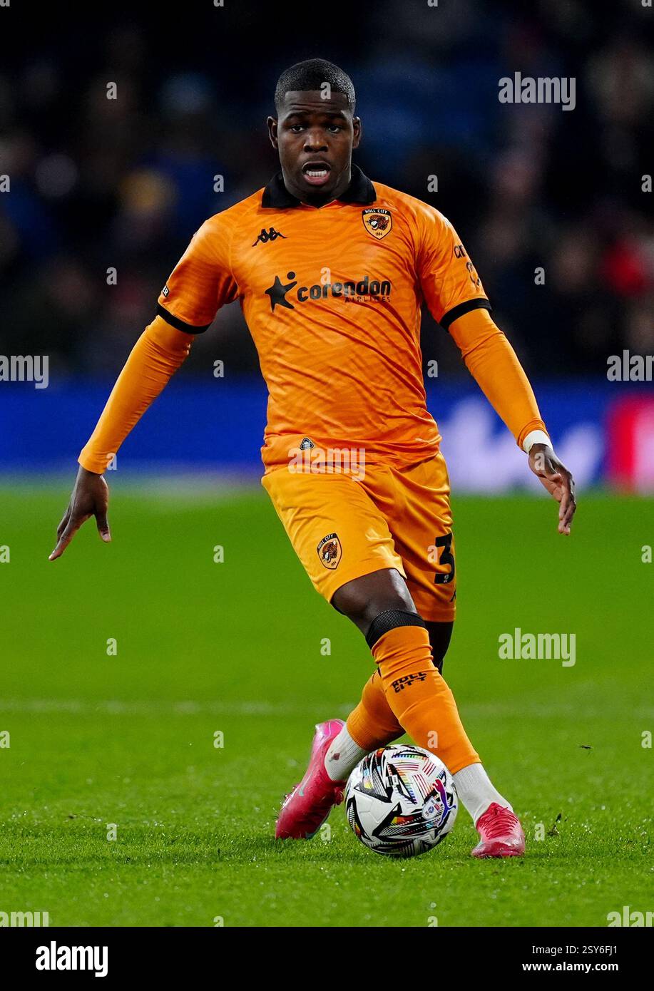 File photo dated 12-02-2025 of Hull City's Eliot Matazo. Hull ...