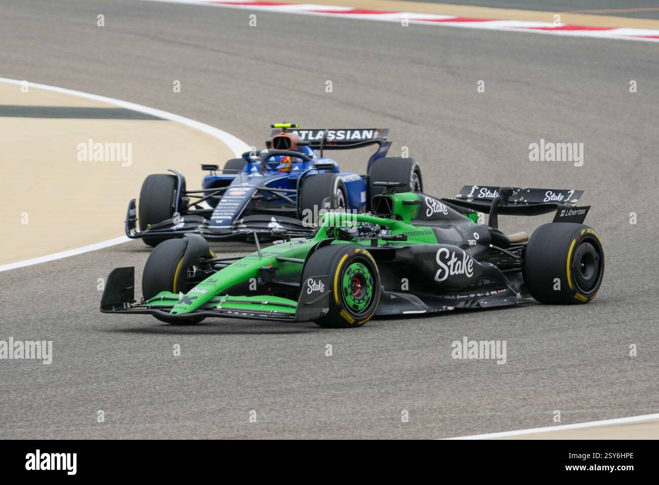 Sakhir, Bahrain. 27 Feb, 2025. Nico Hulkemberg, during the Formula 1 ...