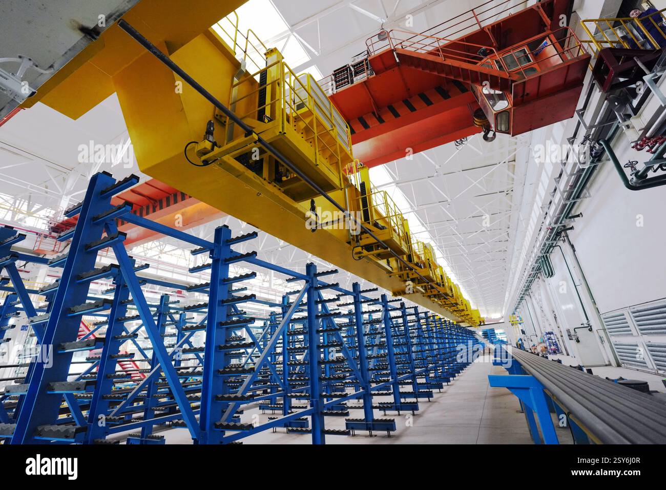 HARBIN, Feb. 27, 2025 -- A digital raw material management system ...