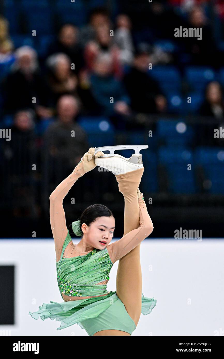 Ariel GUO (HKG), during Junior Women Short Program, at the ISU World ...