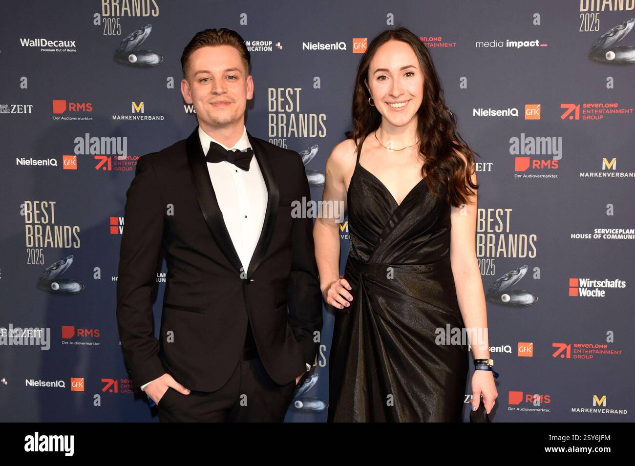 Marcel Mayr und Julia Behnke bei der 22. Verleihung der Best Brands ...