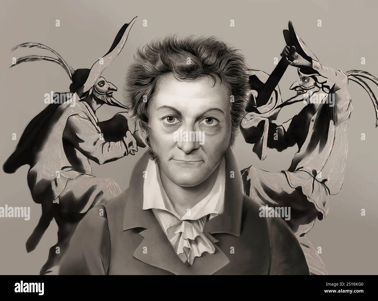 Ernst Theodor Amadeus Hoffmann, or E. T. A. Hoffmann, 1776 - 1822 ...