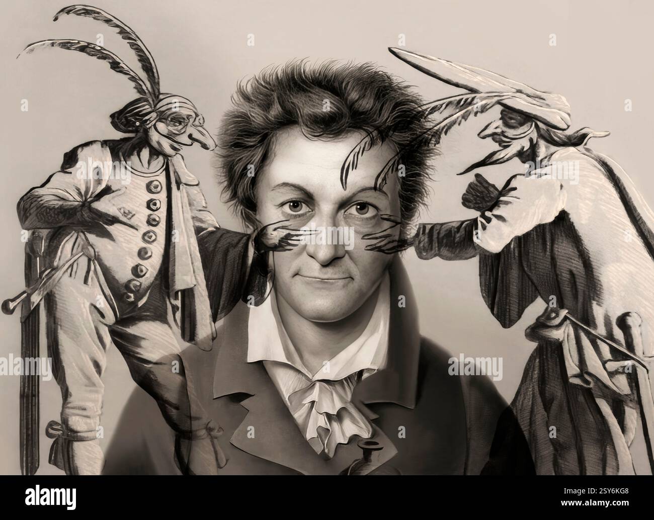 Ernst Theodor Amadeus Hoffmann, or E. T. A. Hoffmann, 1776 - 1822 ...