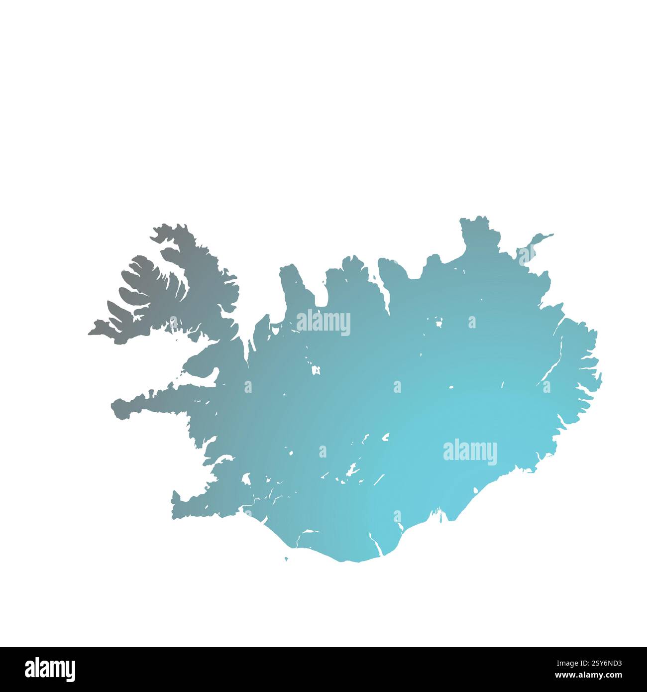Map of Iceland, sign silhouette. World Map Globe. Vector Illustration ...