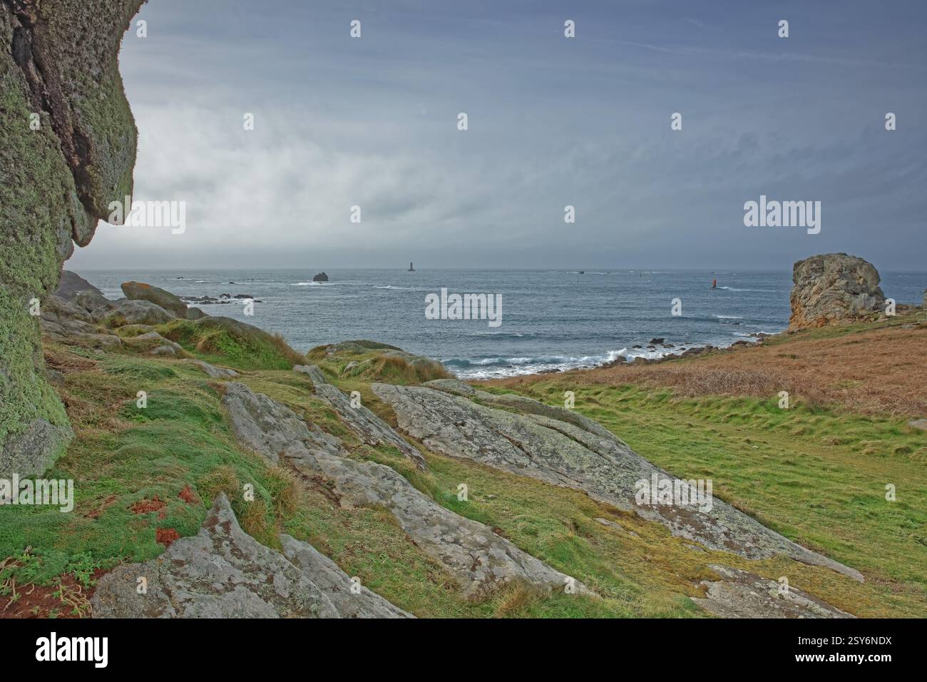 France, Finistère Porspoder, the Saint-Laurent peninsula and the Four ...