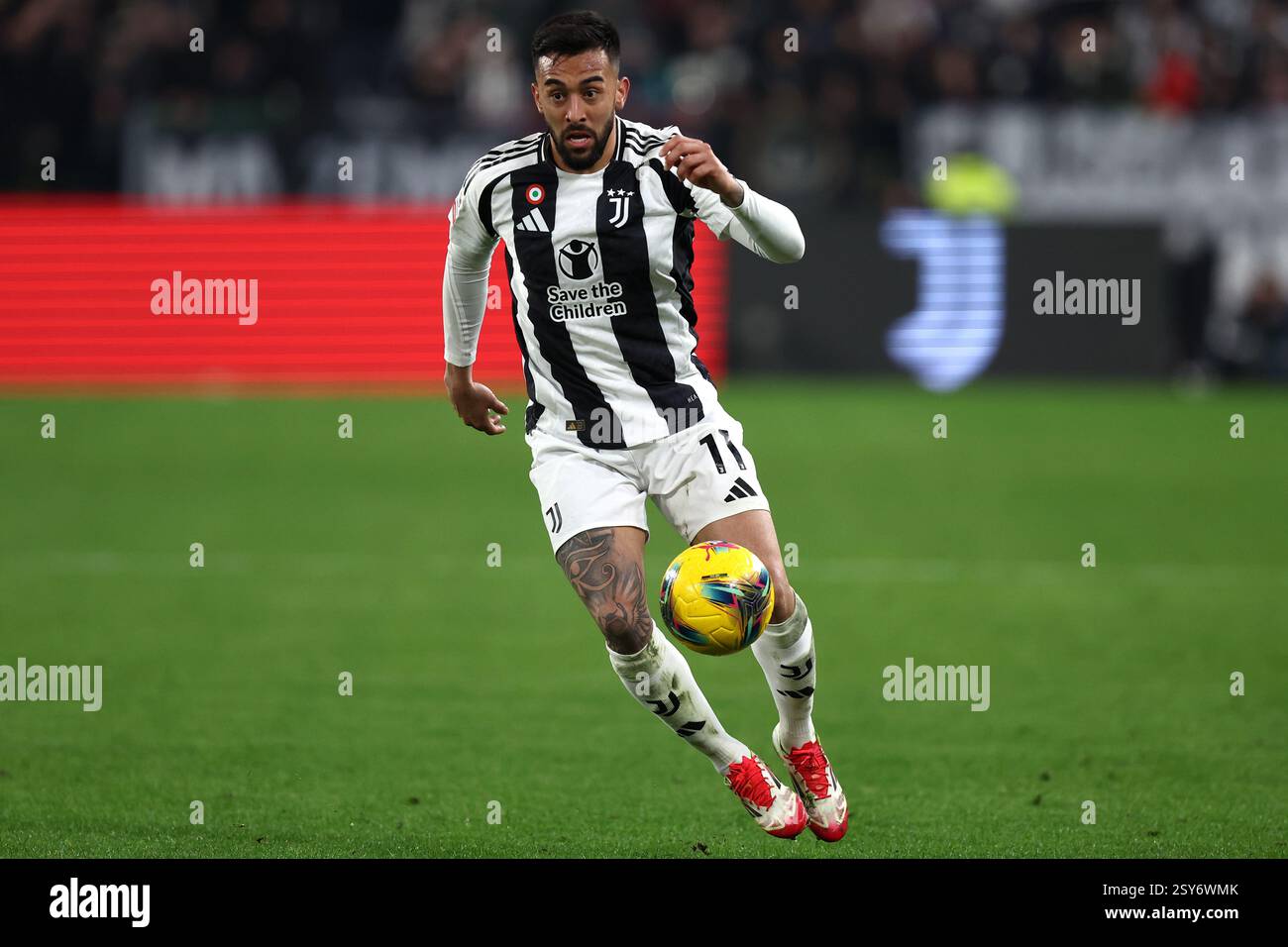 Torino, Italy. 26th Feb, 2025. Nico Gonzalez of Juventus Fc in action ...