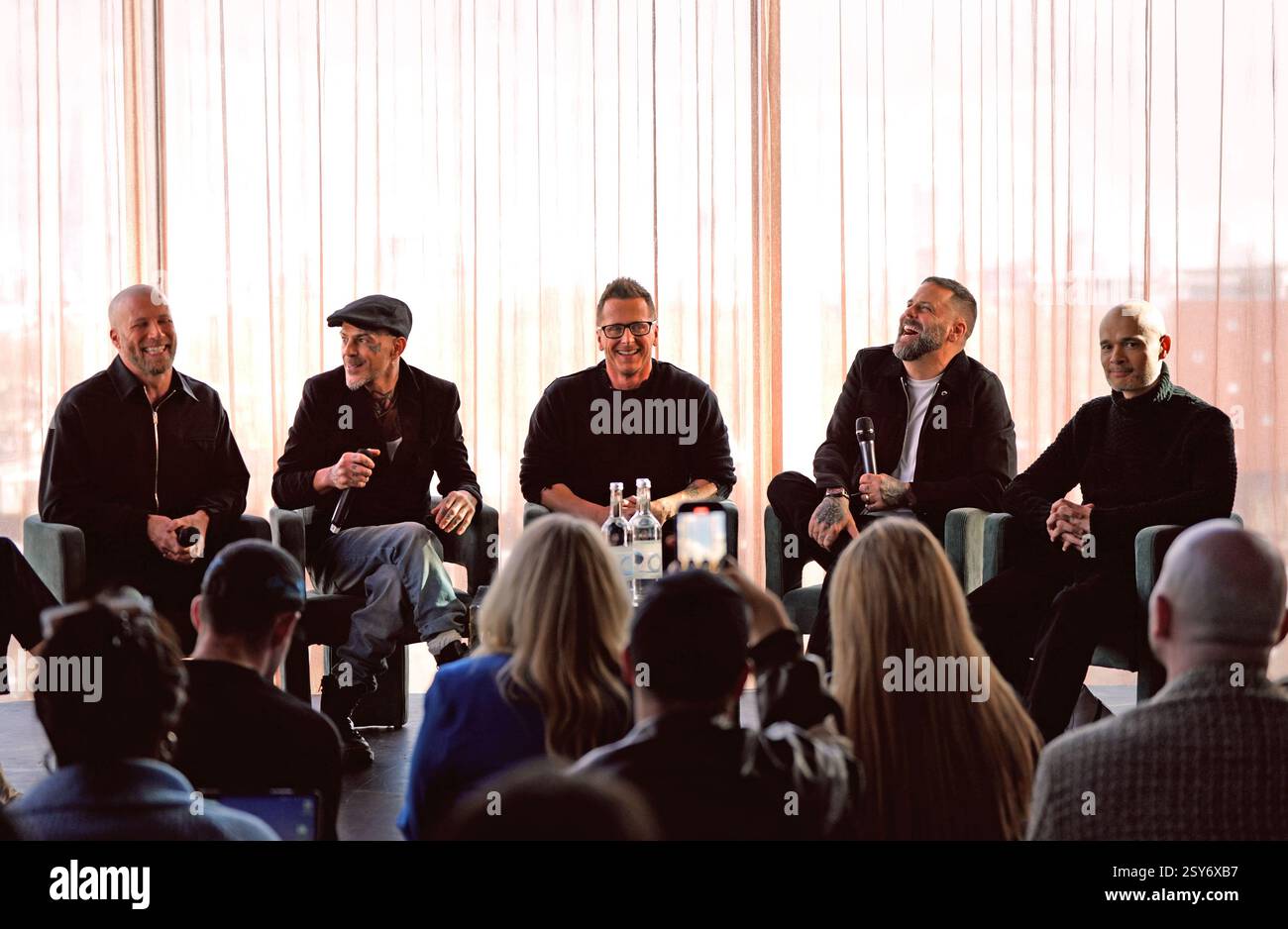 (left to right) Jason "J" Brown, Abz Love, Ritchie Neville, Scott ...