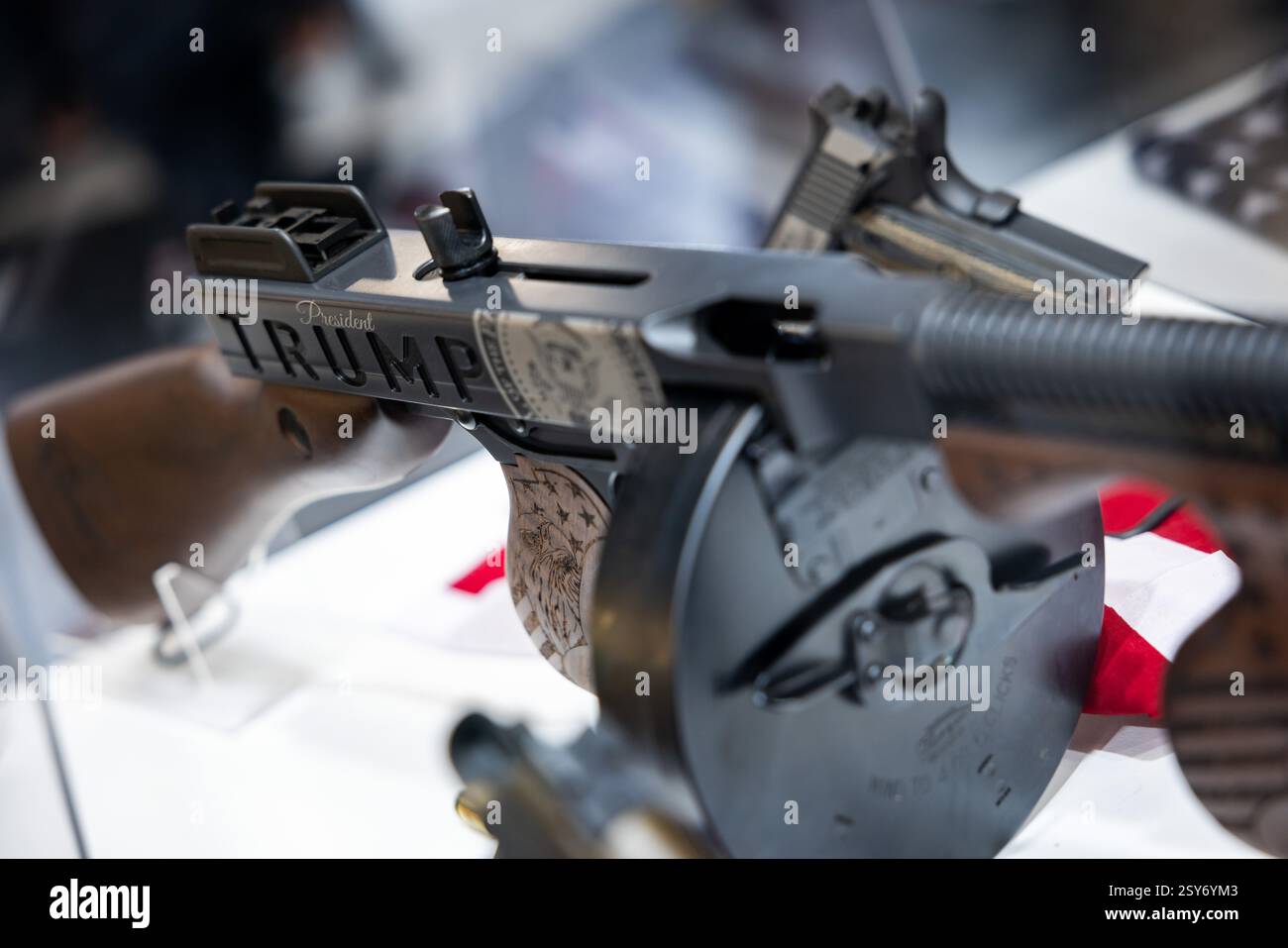 27 February 2025, Bavaria, Nuremberg: A Thompson series self-loading ...